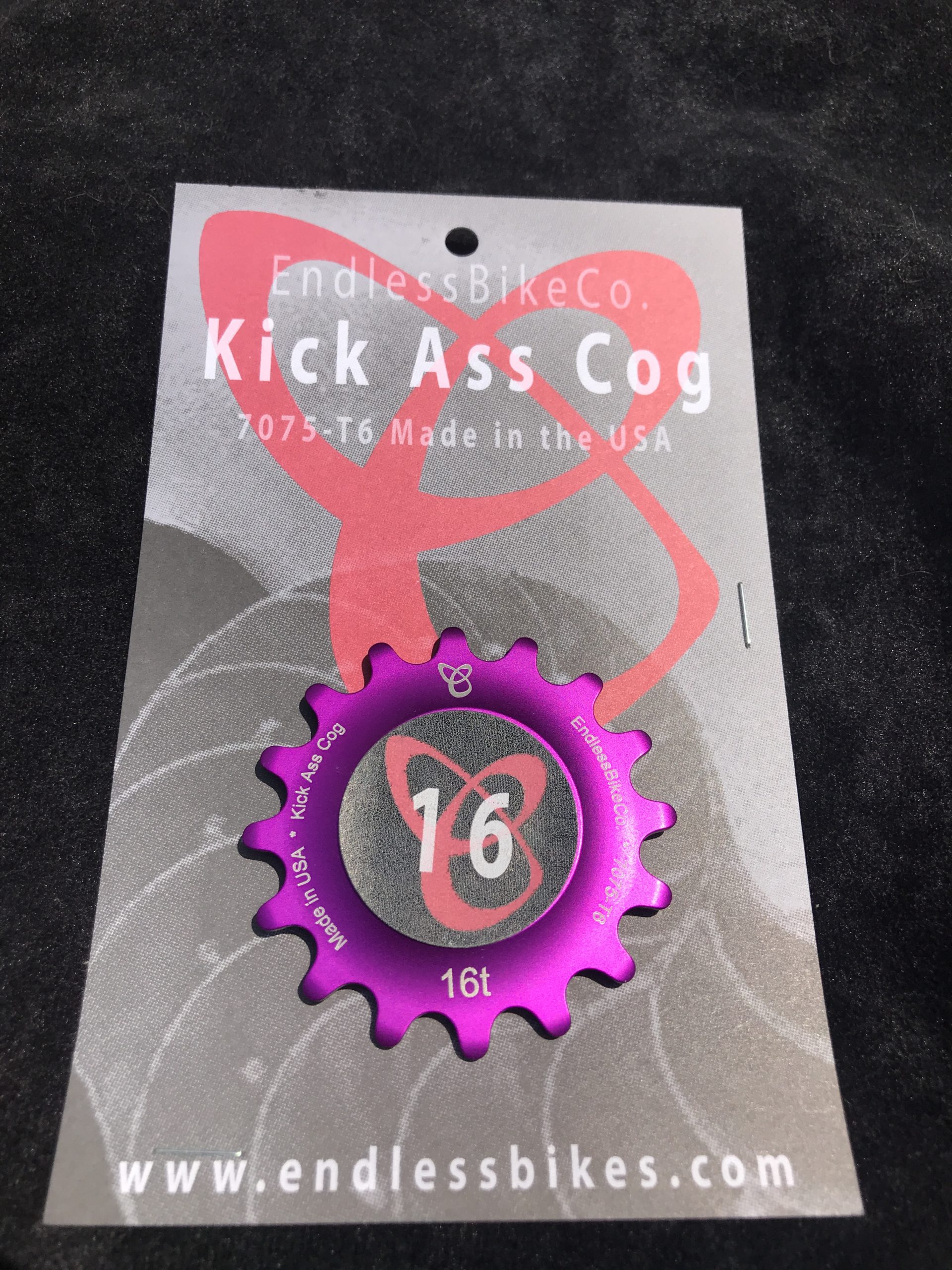 single-speed-cog-16t-purple – Single Speed Cogs by Endless Bike Co