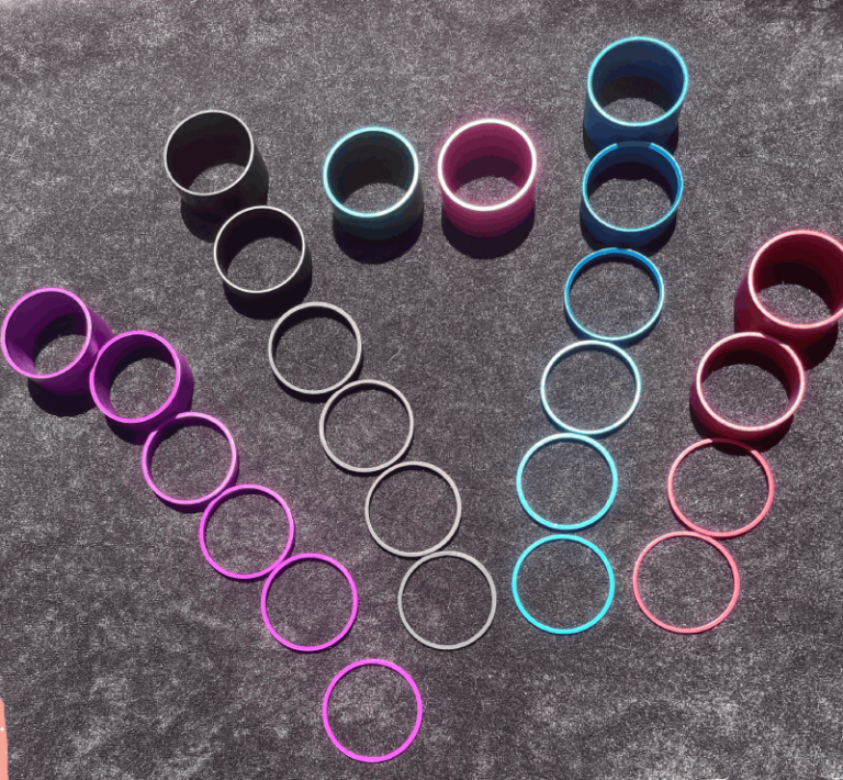 Individual Cassette Spacers – Single Speed Cogs by Endless Bike Co